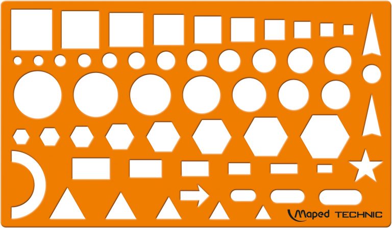 Normographe Maped trace-formes – Maped France