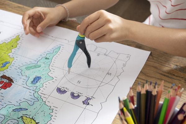 Compas scolaire Kid’Z 360° Agility bague – Maped France