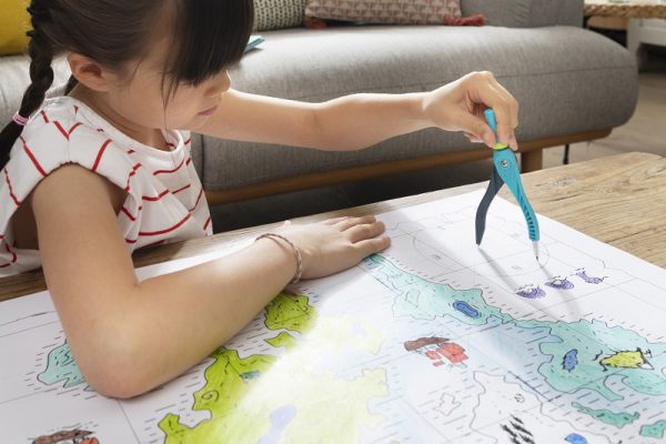 Compas scolaire Kid’Z 360° Agility bague – Maped France