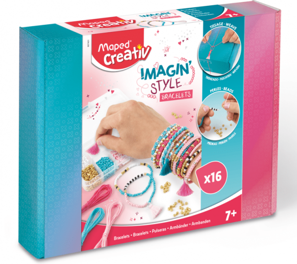Coffret création de bijoux enfant Imagin’Style Bracelets – Dès 7 ans ...