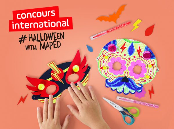 Jeu concours Halloween : crée ton masque ! – Maped France