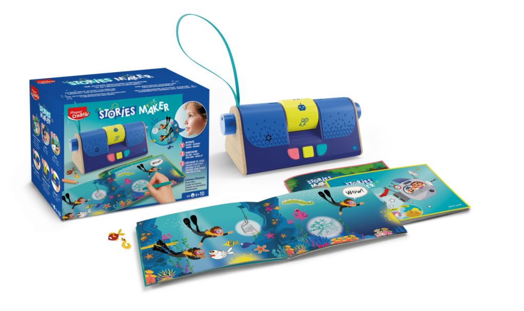 Enregistreur d’histoires Stories Maker – Dès 6 ans – Maped France