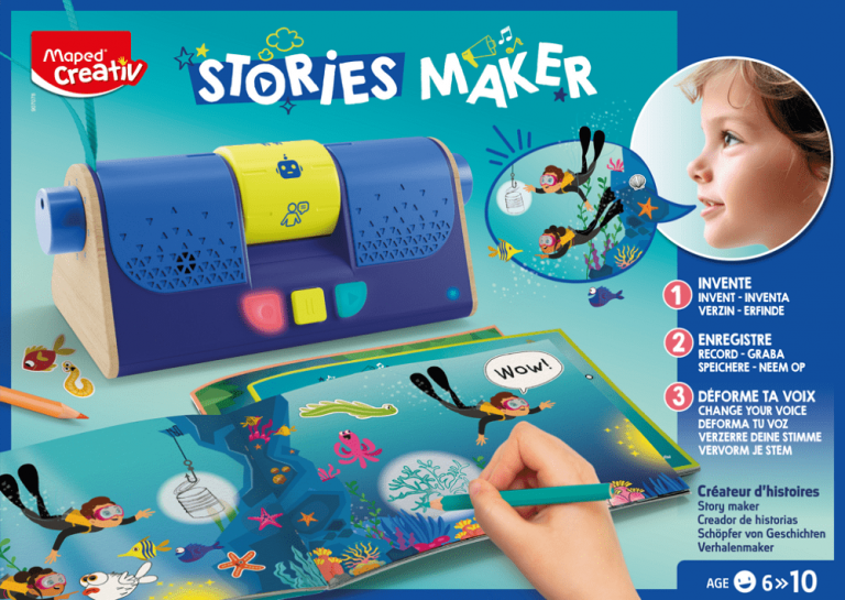 Enregistreur d’histoires Stories Maker – Dès 6 ans – Maped France