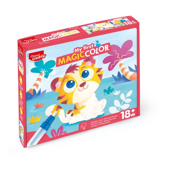 Kit activité de coloriage à l’eau pour bébé My First Magic Color – Dès ...